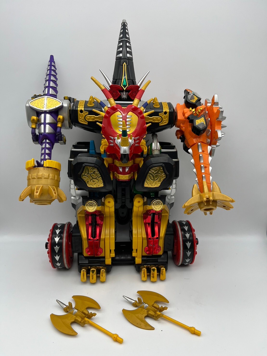 Power Rangers Dino Thunder DX Max Ohja Bandai Abaranger bakuryu set japan | eBay