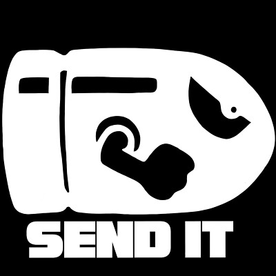 Bullet Bill Send It Vinyl Sticker – Mario Missile Decal | Oracal 651 ...