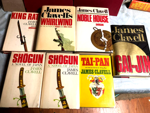 RARE ASIAN SERIES James Clavell Shogun, Taipan, Noble House, King Rat ...