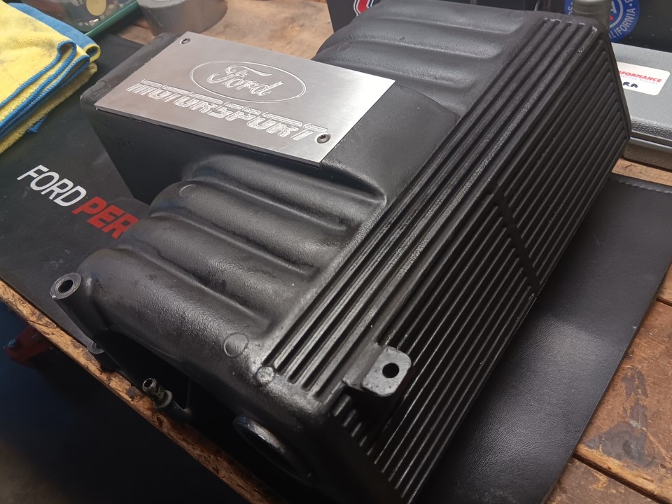 1986-1995 Ford Mustang GT40 Intake Manifold 5.0 302 Black Upper&Lower ...