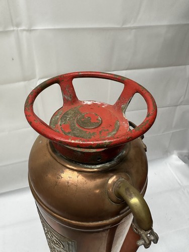 24" GENERAL QUICK AID FIREGUARD Model SA-303 COPPER BRASS FIRE ...
