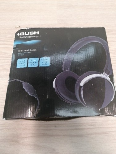 Bush Wired Hifi Headphones - Black - Unit Only - Boxed (QHP-907) | eBay