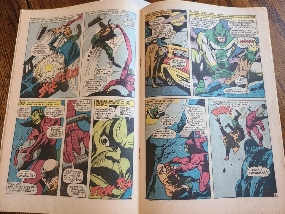 CAPTAIN MARVEL 1968 Lot 1-62, KEYS, you pick, VG-NM, Thanos, Drax ...