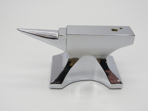 Mini Anvil Chrome Plated 5" Miniature Blacksmith Jewellery Tool Paper ...