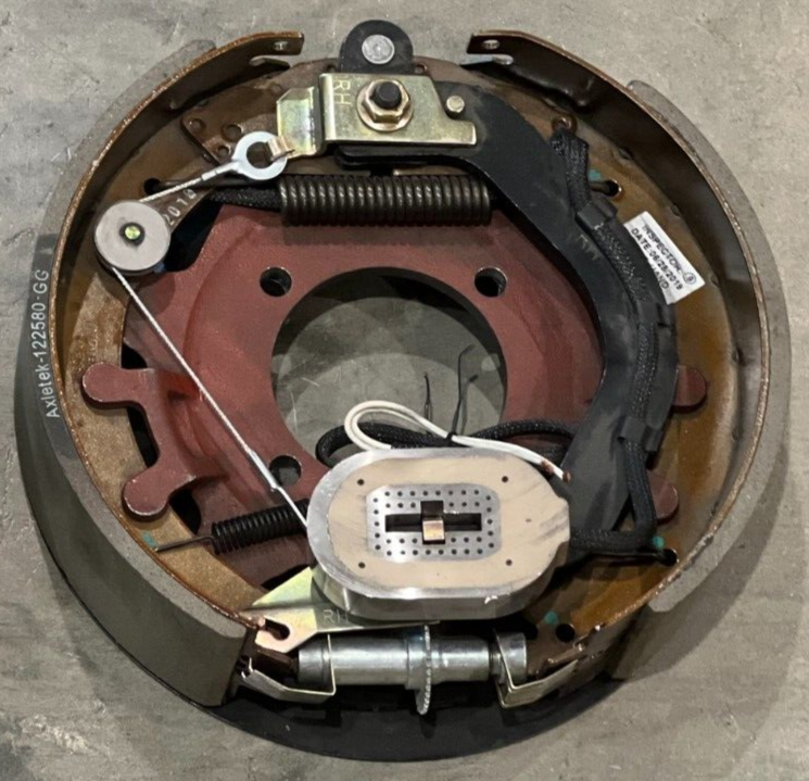 8K RIGHT Electric Trailer Backing Plate Assembly Brake Fits Dexter 8K ...