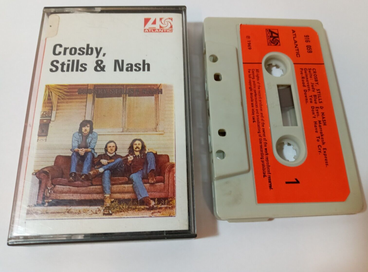 Crosby, Stills & Nash, - 1969 - Cassette Tape - 916 059 | eBay