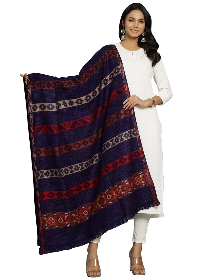Womens Mens 100% Cashmere Indian Oversized Blanket Wool Scarf Shawl ...