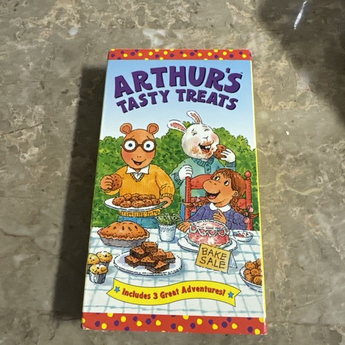 Arthur's Tasty Treats VHS Tape 2003 PBS Sony Wonder 3 Episodes Rare ...