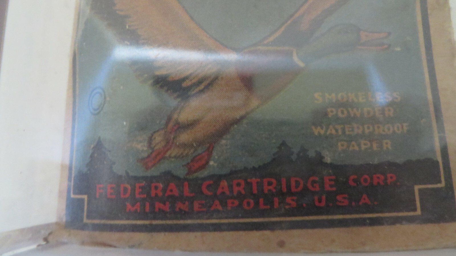 Unique Federal Hi-Power Shot Shells Mallard Box Plastic box Sporting ...