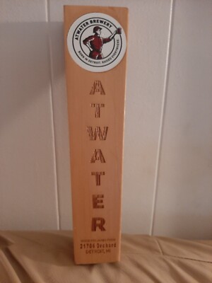 atwater brewery logo taphandle-fast free shipping | eBay