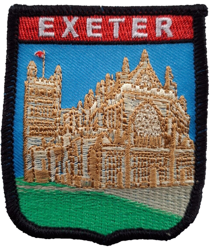 Exeter City Devon Embroidered Patch - SOUTH WEST SELLER | eBay
