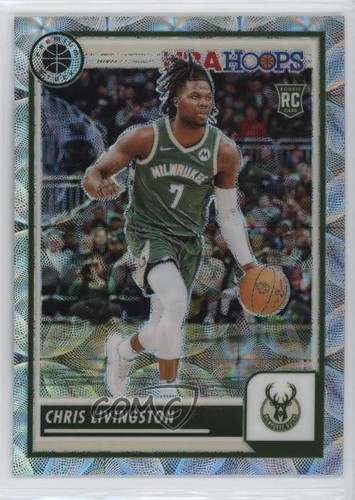 2023-24 Panini NBA Hoops Premium Stock Prizm Chris Livingston #99 ...