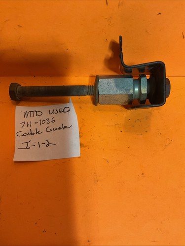 MTD Cub Cadet Front Tine Tiller Cable Guide Bracket Assy 786-0129/711 ...