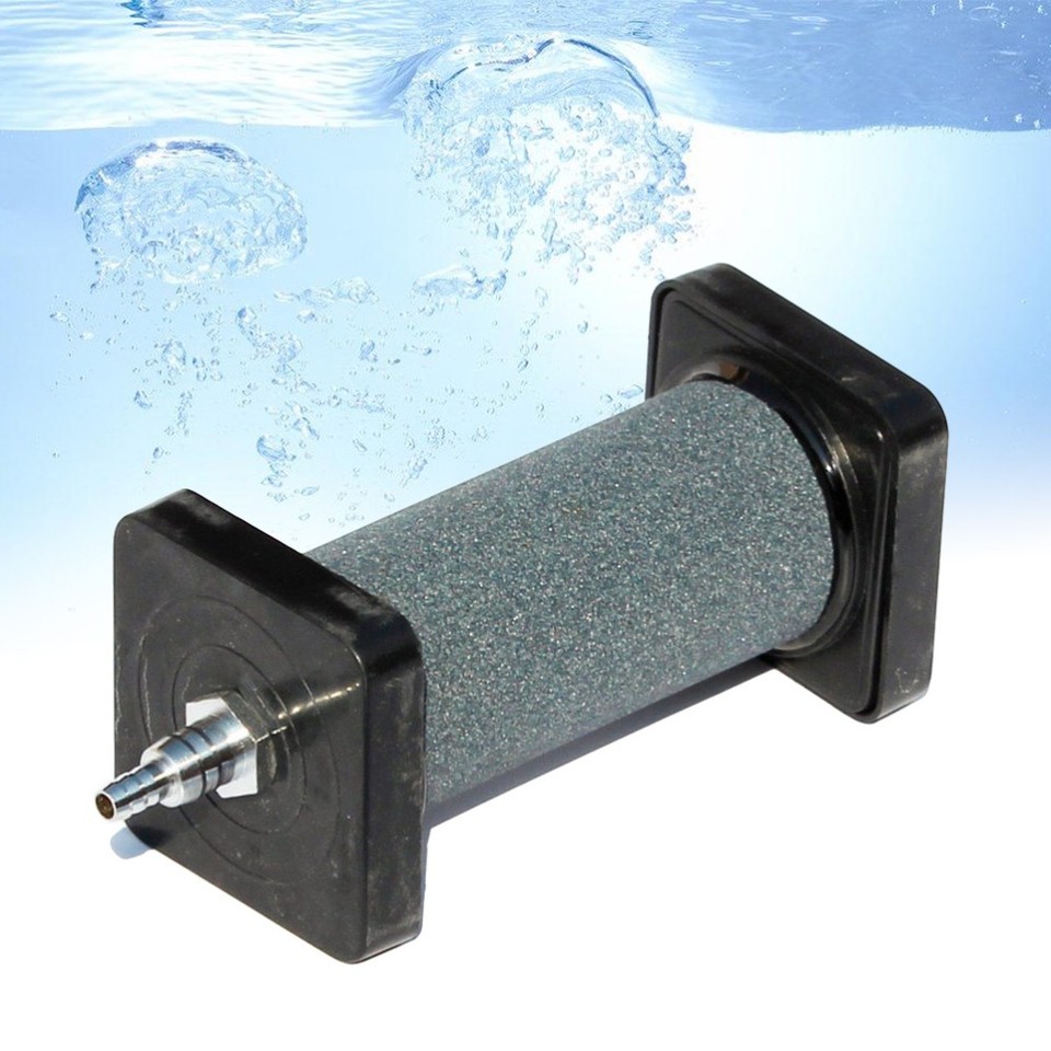 Bubble Column Fish Tank Tube Oxygenation Pump Stone Air Aquarium | eBay