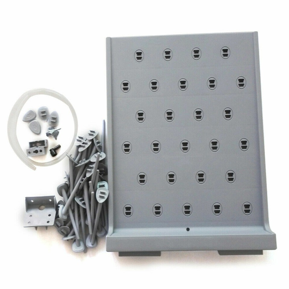 Lab Drying Rack 2pcs Bench-top/Wall-Mount Lab Glassware Dry Holder 27/ ...