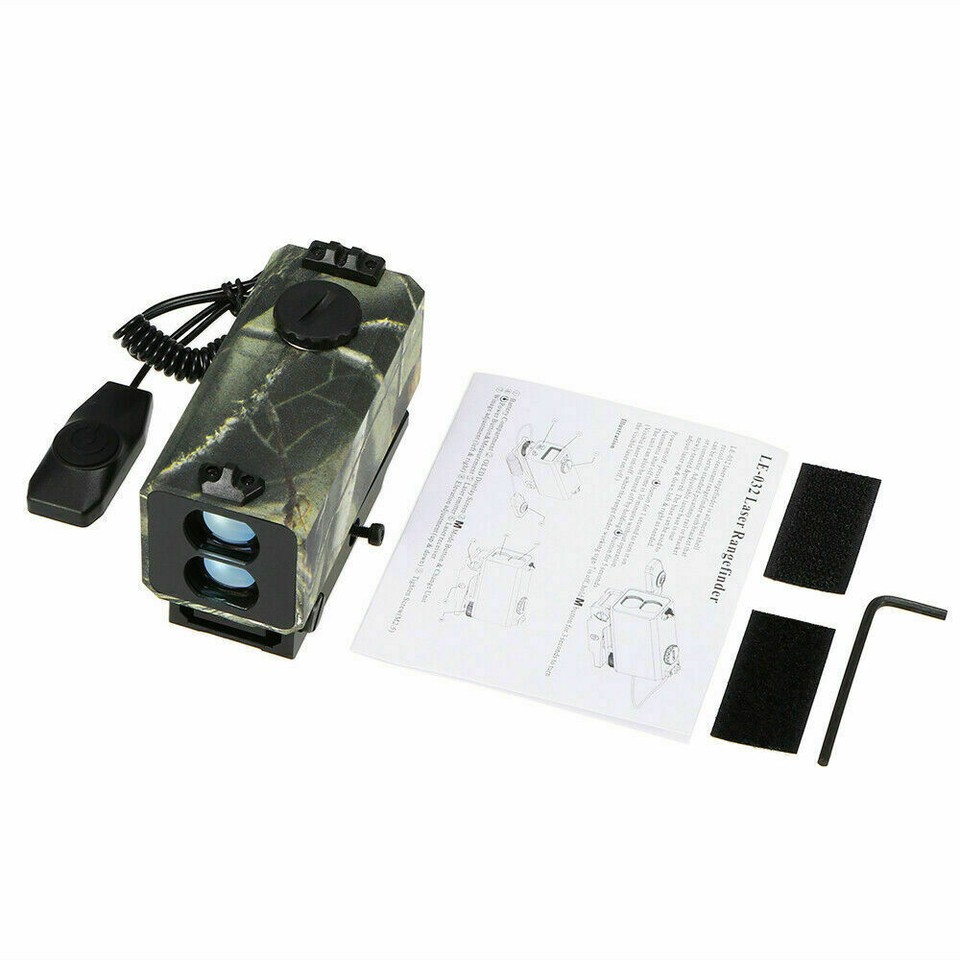 LaserWorks Rifle Rail Mounted Rangefinder 1200m Elevation windage 1KM ...