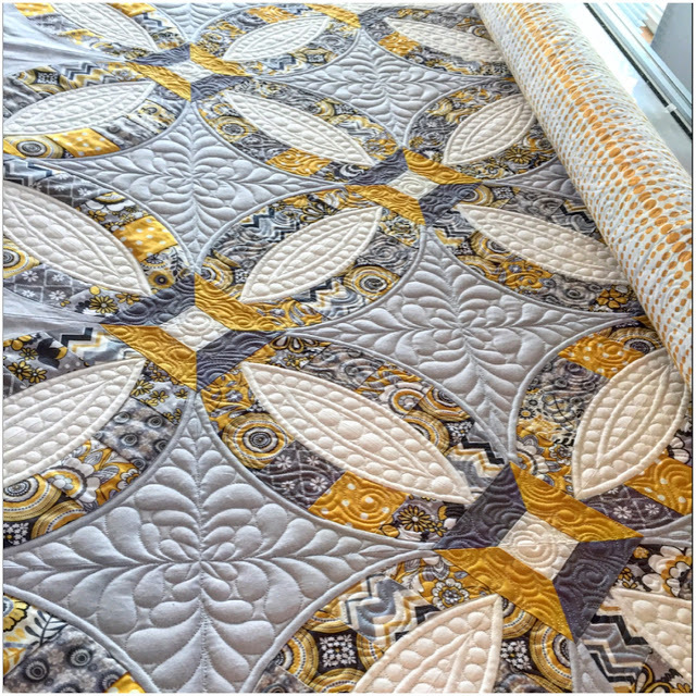 Metro Rings Quilt Pattern ~ Sew Kind of Wonderful ~ uses QCR Quick ...