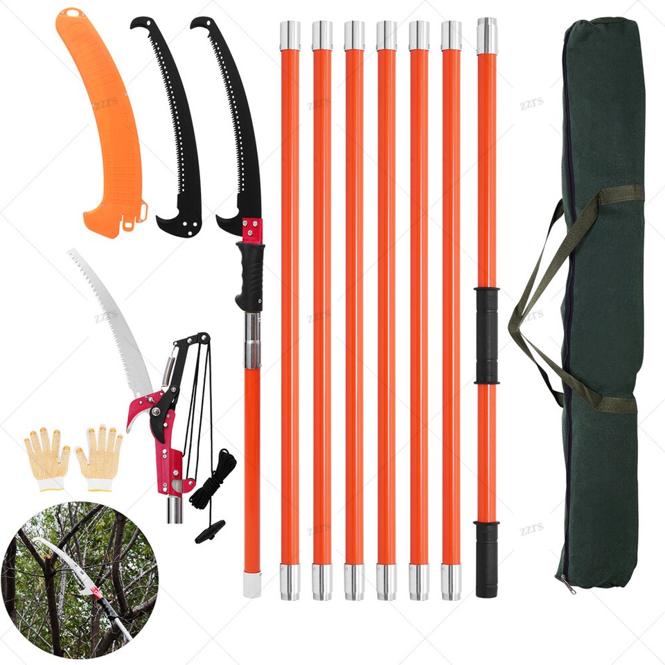 Telescopic Branch Cutter Saw Cuttter Pruning Trimmer Long Reach Tree ...