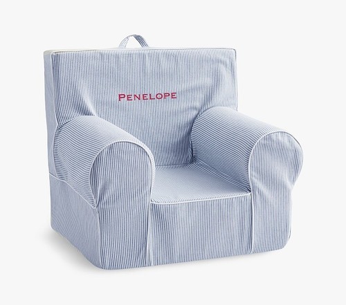 Child's Chair-Pottery Barn brand My First Anywhere Chairs - Blue Jean ...