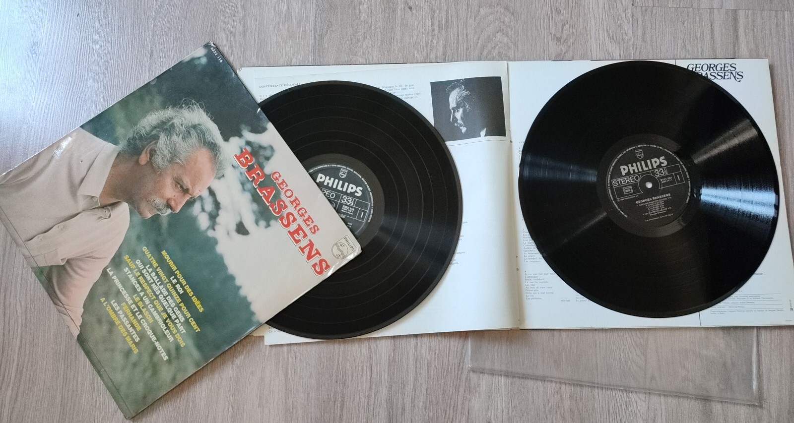 Lot 2 Vinyles 33 Tours Georges Brassens | eBay