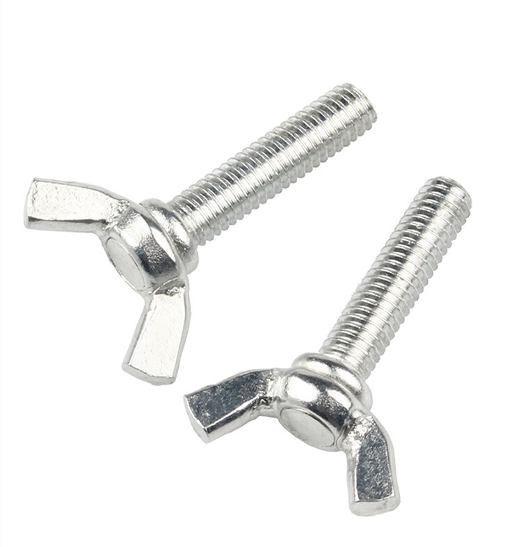 Galvanized Steel Wing Thumb Screws Bolts M4 M5 M6 M8 M10 | eBay