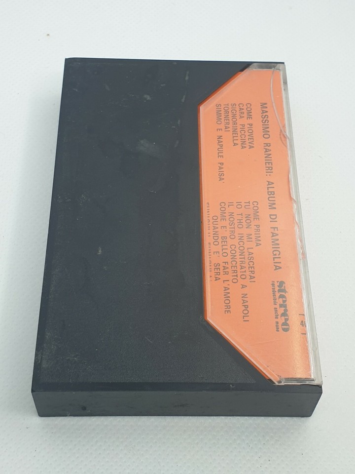 Massimo Ranieri Family Album (1900 - 1960) MC K7 Rare CGD 69034 P 1973 ...