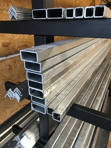 GALVANISED Steel BOX SECTION 20 25 30 40 50mm Bandsaw Cut - We can cut ...