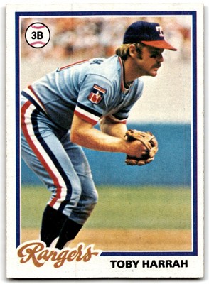 1978 Topps Toby Harrah . Texas Rangers #44 | eBay