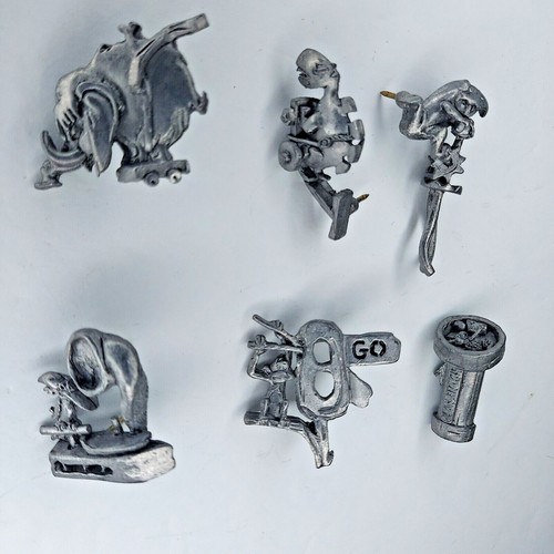 Vtg 1994 Flintstones 2" Animal Tools Appliances Pewter Pin Set of 6 ...