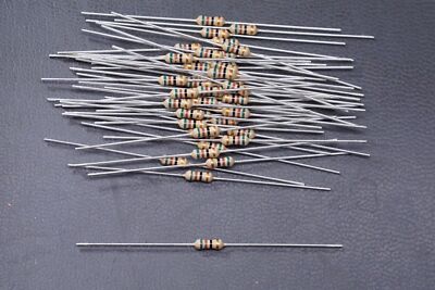 Lot of 100 CF1/4CT52R510J KOA Carbon Film Resistor 51 Ohm 5% 250mW 1/4W ...