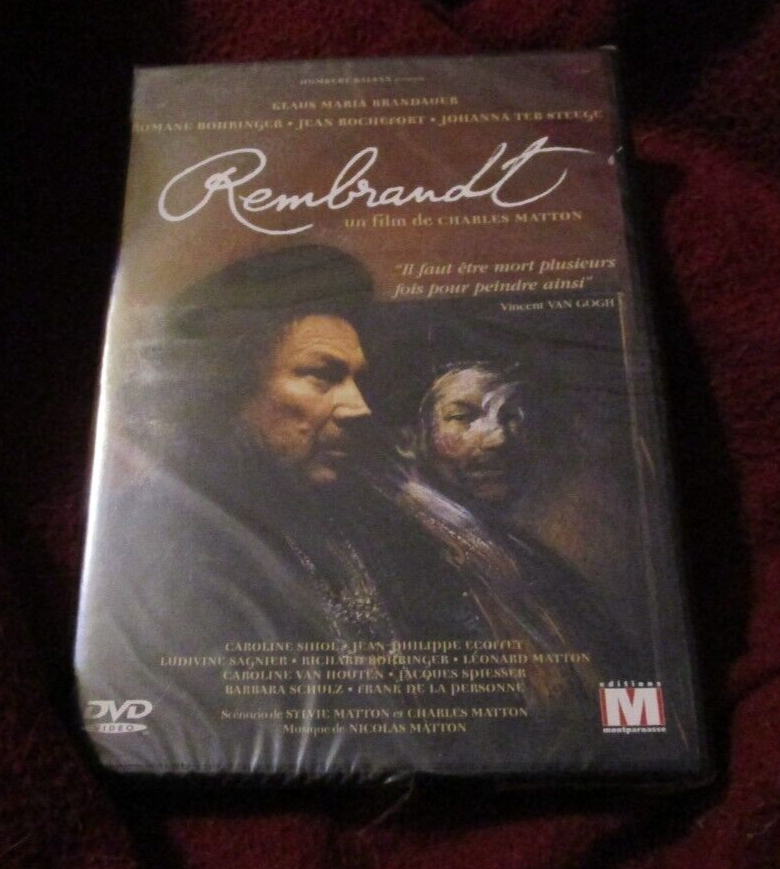 Rembrandt NEW SEALED French import DVD Klaus Maria Brandauer, Charles ...