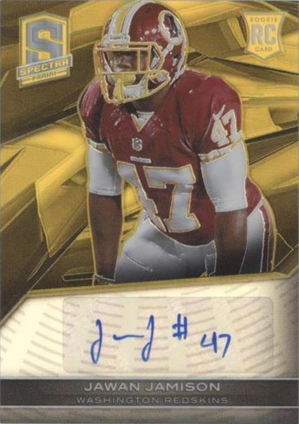 2013 Panini Spectra - Rookie Autographs Gold #146 Jawan Jamison /10 (RC ...