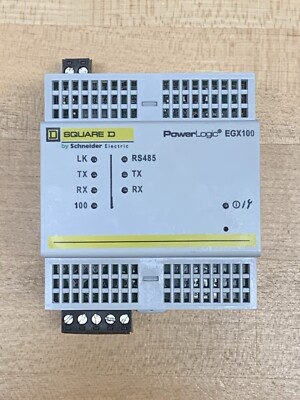 Square D PowerLogic EGX100SD Ethernet Gateway Server Schneider Electric ...