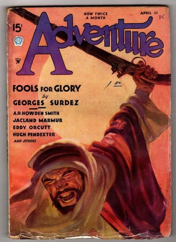 Aventure Apr 1 1935 Pâte Georges Surdez; Hugh Pendexter; A.D.Howden ...