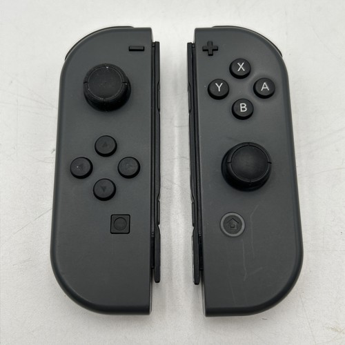 Genuine Nintendo Switch Joy-Con Pair LR Controllers Gray PARTS/REPAIR ...