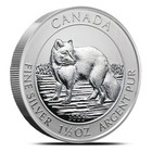 2014 1.5 oz Canadian Silver Arctic Fox Coin | eBay