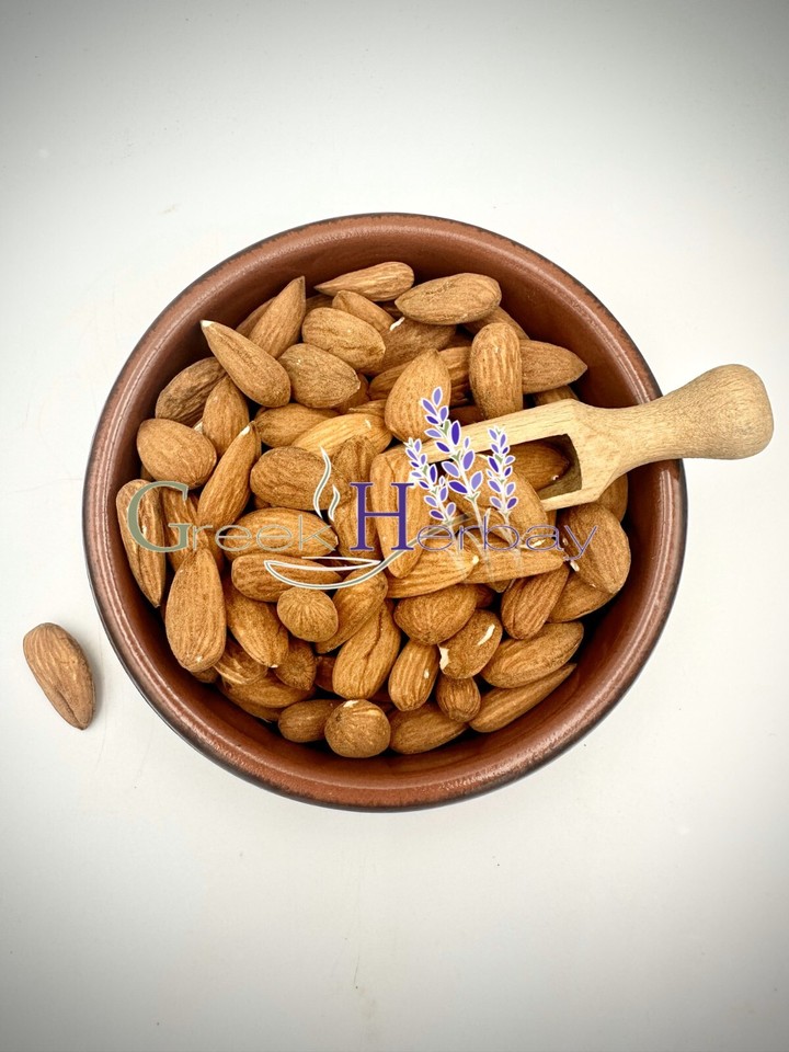100% Raw Greek Almonds Nuts (Unroasted-Unsalted) 30g-4.9kg Prunus ...