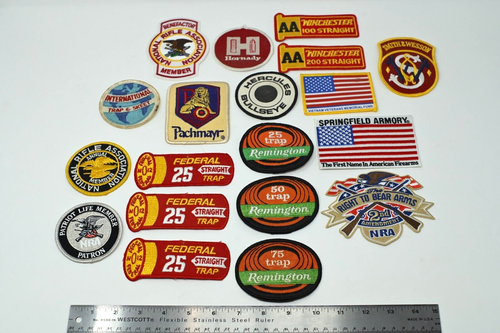 LOT of 19 NRA LIFE SHOTGUN TRAP GUN FIREARM FEDERAL SPRINGFIELD VINTAGE ...