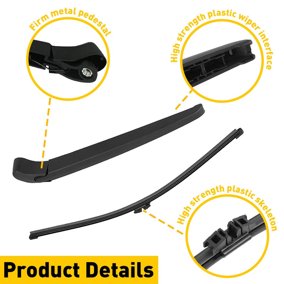 Rear Wiper Blade and Arm for X5 BMW E70 2007-2013 Back Windshield Wiper ...