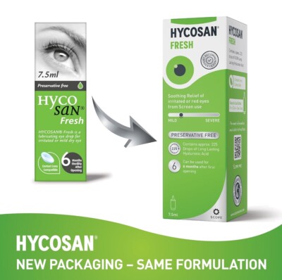 Hycosan Eye Drops 7.5ml x 3 bottles Fresh 4031626711274 | eBay