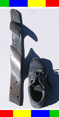 1902 HUGE 31" US NAVY TORPEDO BOAT BRONZE CHOCK CLEAT Antique Vtg ...