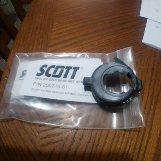 SCOTT Av3000 Mask Epic Voice Amp Amplifier Mounting Bracket SCBA 200715 ...