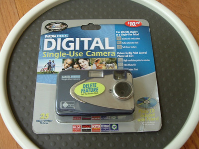 RARE !!! Dakota One-Time-Use DIGITAL DISPOSABLE Camera Original ...