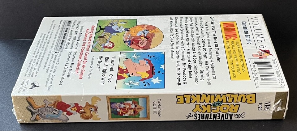 New The Adventures of Rocky and Bullwinkle - Vol. 6: Canadian Gothic ...