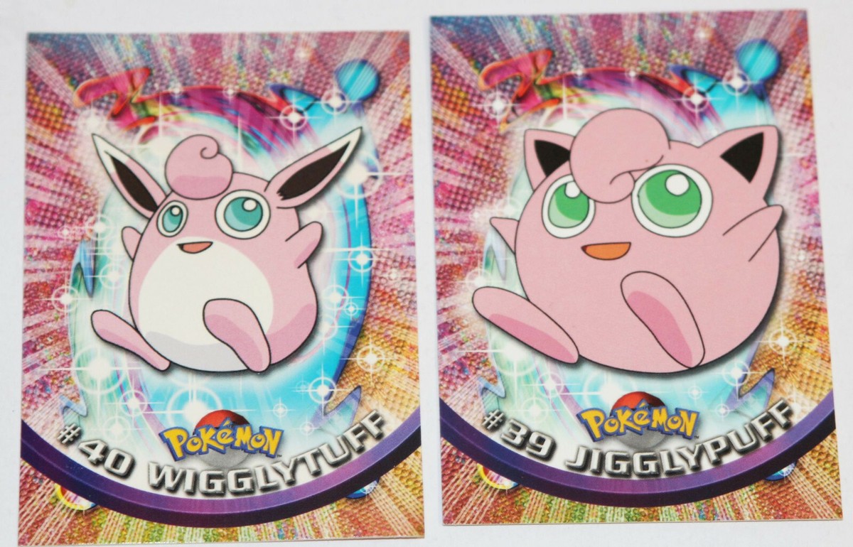 Pokemon Jigglypuff Evolution Cards