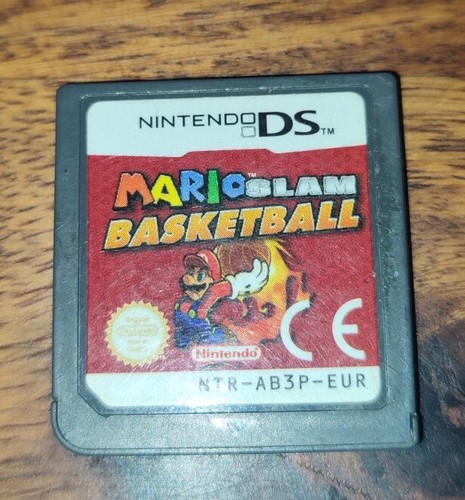 Jeu EUR "MARIO SLAM BASKETBALL" ORIGINAL NINTENDO DS LOOSE | eBay
