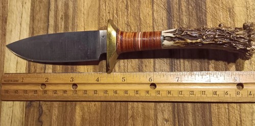 Jeremy Ray Turner Knife W/ Sheath/ Never Used Or Shaprened W/ Zippered ...