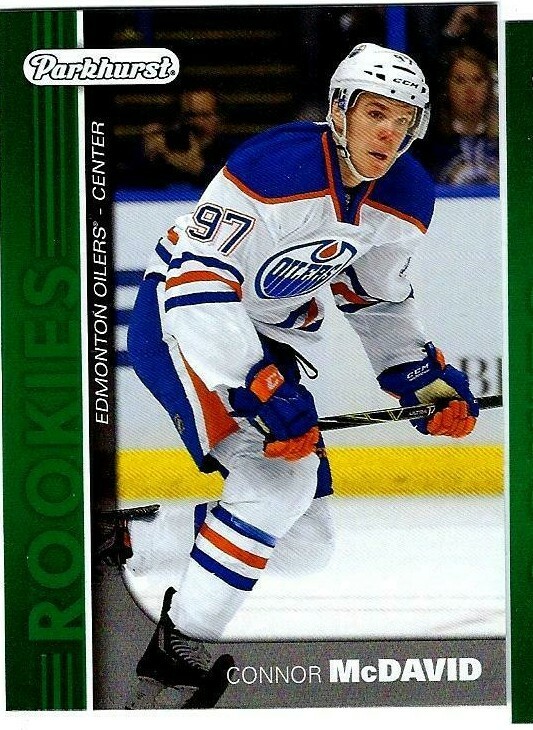 2015-16 PARKHURST RC emERALD PR 1 CONNOR MCDAVID green mint rookies | eBay