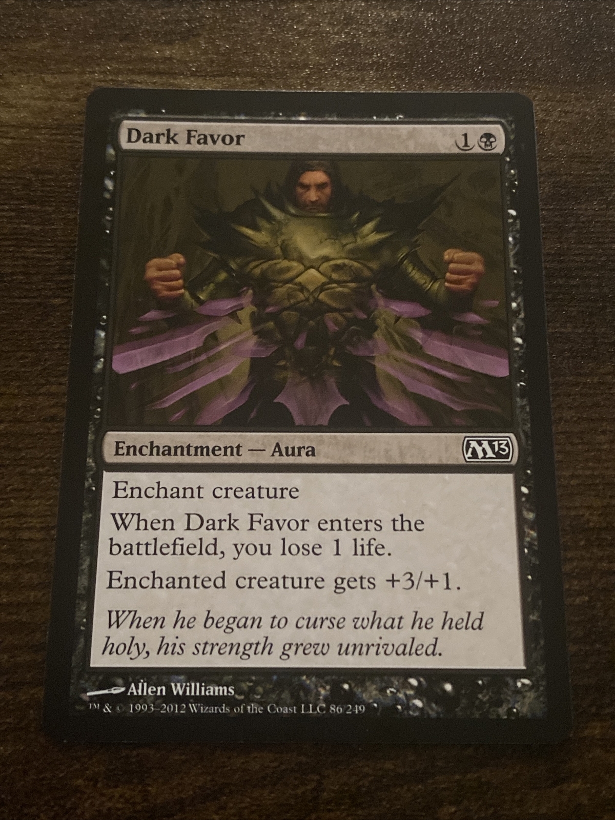 Dark Favor 86/249 M13 Magic 2013 MTG Magic The Gathering L4341* | eBay