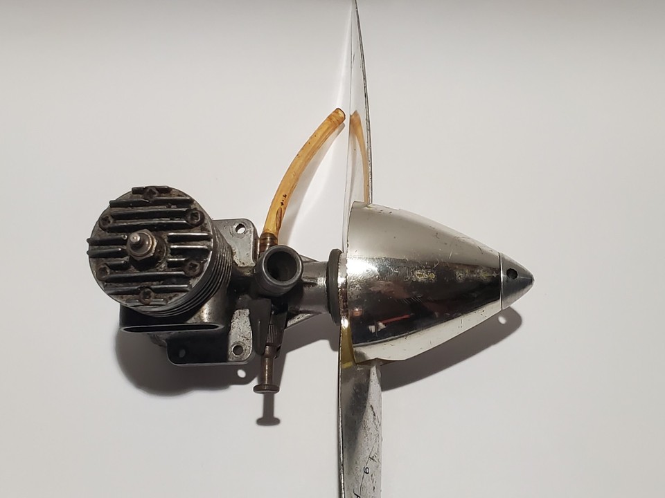 Vintage Veco 35 Motor Model Plane Engine Control Line Glow Airplane ...